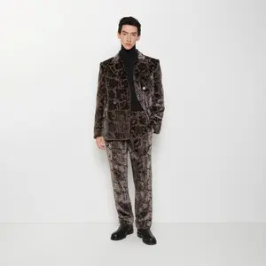 Burberry Vine Velvet Tailored Trousers