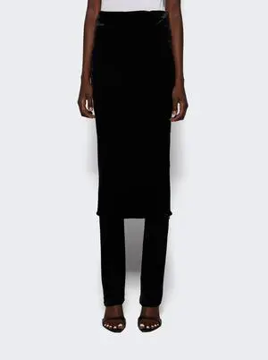 ALAÃA Skirt Fitted Over Pants