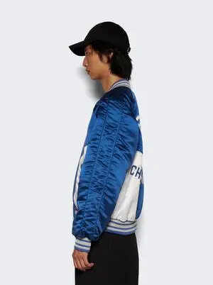Rhude Chamonix Ski Souvenir Bomber Jacket - Blue