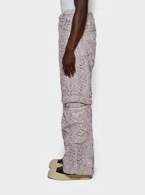 EARTHLING VIP Lust Convertible Biker Pants - White