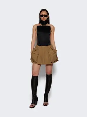 COURRÃ¨GES Illusion Mockneck Bodysuit
