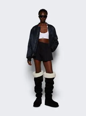 Amina Muaddi Heidi Thigh High Boots