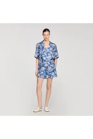 Sandro Print Shorts - Floral