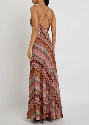 Missoni Fine-knit Maxi Dress - Multicoloured