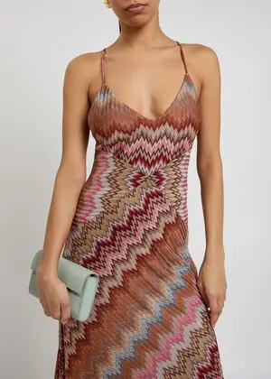 Missoni Fine-knit Maxi Dress - Multicoloured