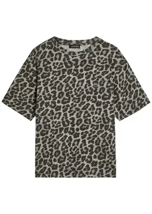 Anine Bing Animal Print T-shirts For Women