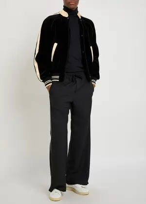 Valentino Garavani Drawstring Twill Track Pants
