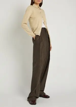 MAISON MARGIELA Stitch-detail Wool-blend Cardigan