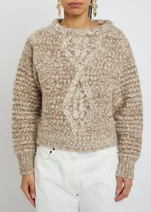 Isabel Marant Étoile Dorota Chunky-knit Alpaca-blend Jumper - Ecru