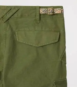 Burberry Cotton Oversized Cargo Trousers