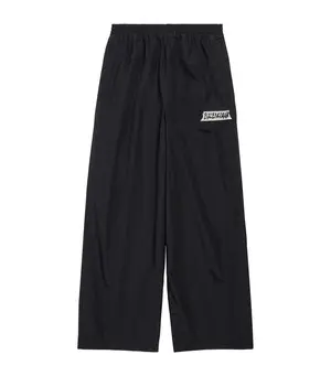 Balenciaga Cotton-blend Logo Sweatpants