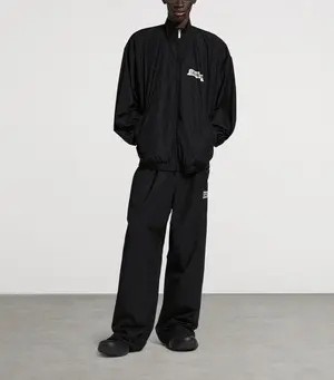 Balenciaga Cotton-blend Logo Sweatpants