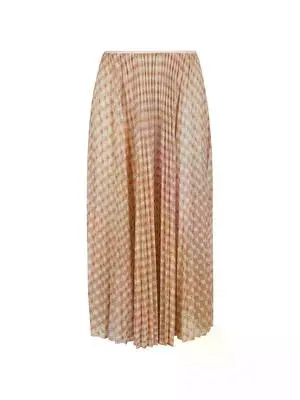 FORTE_FORTE Pleated Midi Skirt