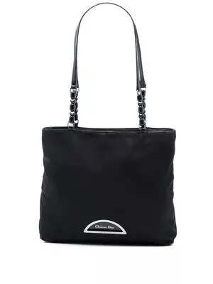 Dior 1999 Nylon Malice Tote Bag