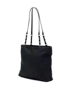 Dior 1999 Nylon Malice Tote Bag
