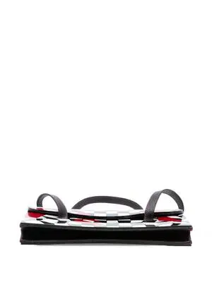 Fendi 2000-2010 Pigskin Geometric Shoulder Bag