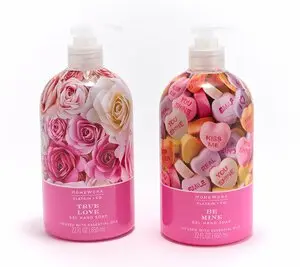 HOMEWORX BY SLATKIN + CO. S/2 22oz Be My Love Gel Hand Soaps - One-color