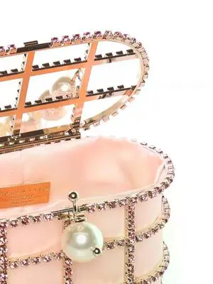 Rosantica Holli Pearl-handle Tote - Pink