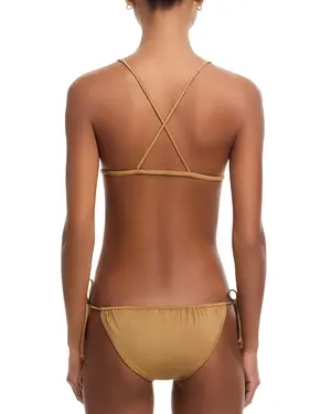 Norma Kamali Triangle Bikini Top