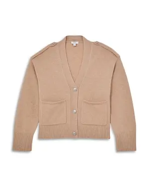 REISS Maya Cardigan Sweater - Beige Beutral
