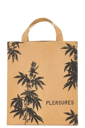 PLEASURES Leaf Washable Kraft Bag - Natural