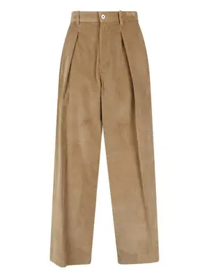 JW Anderson Wide Leg Corduroy Pants - Brown