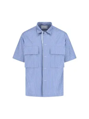 Sacai Poplin Shirt - Blue
