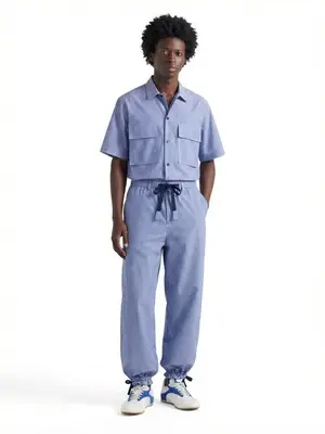 Sacai Poplin Shirt - Blue