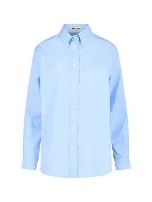 Thom Browne Balenciaga Cotton Poplin Striped Shirt