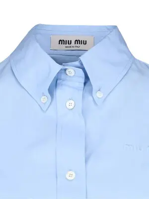 Thom Browne Balenciaga Cotton Poplin Striped Shirt