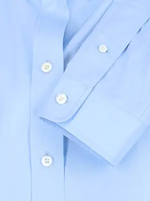 Thom Browne Balenciaga Cotton Poplin Striped Shirt