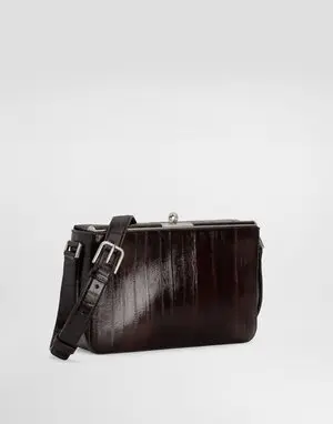 Dolce & Gabbana Marlene Eel Leather Shoulder Bag