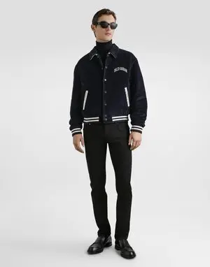 Dolce & Gabbana Corduroy Bomber Jacket