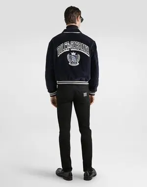 Dolce & Gabbana Corduroy Bomber Jacket