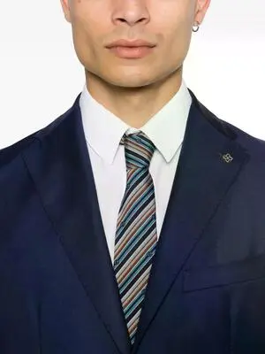 Tagliatore Flap-pocket Suit - Blue
