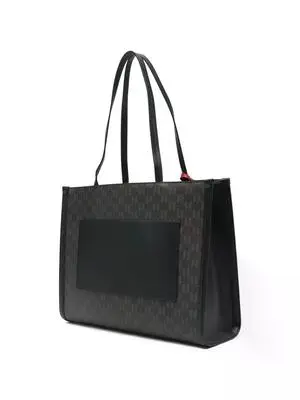 Karl Lagerfeld Logo-appliqué Tote Bag - Brown