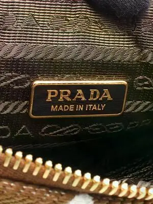 Prada 2013-2025 Mini Canvas Triangle Satchel