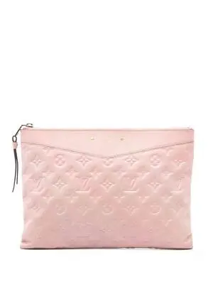 Louis Vuitton Textured Clutches