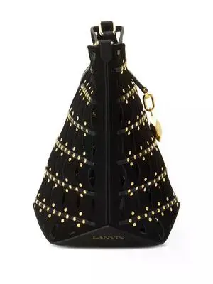 LANVIN Cut-out Studded Bucket Bag