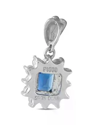 LB EXCLUSIVE Diamond And Sapphire Pendant