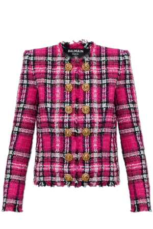 Balmain Classic Collar Jackets For Women