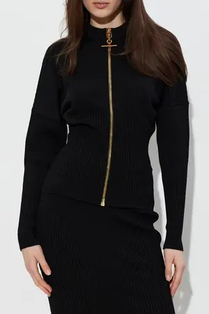 Balmain Waist-cinch Knit Cardigan