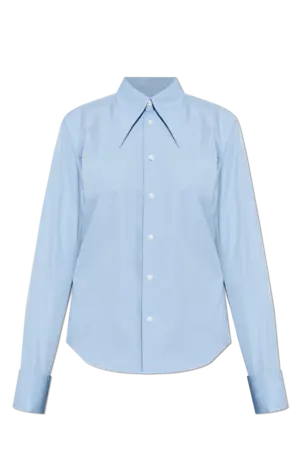 AMI Paris Cotton Shirt - Blue
