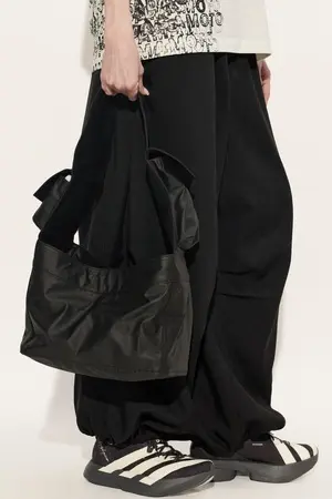 Y3 Newspaper Small' Shoulder Bag - Black
