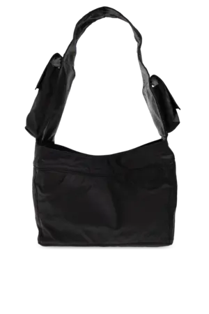 Y3 Newspaper Small' Shoulder Bag - Black