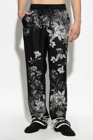 Dolce & Gabbana Silk Trousers