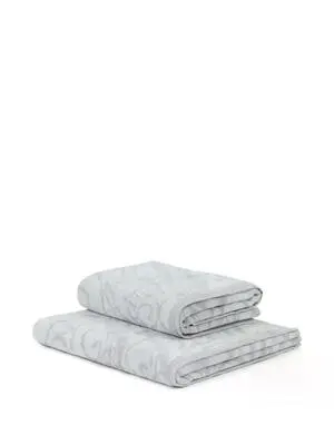 Philipp Plein Signature Guest Towel Set - White