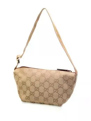 Gucci Gg Canvas Web Shoulder Bag