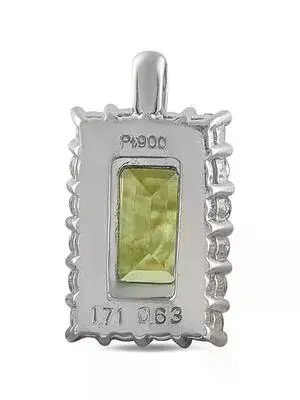 LB EXCLUSIVE Diamond And Peridot Pendant