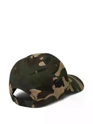 Philipp Plein Camouflage Baseball Cap